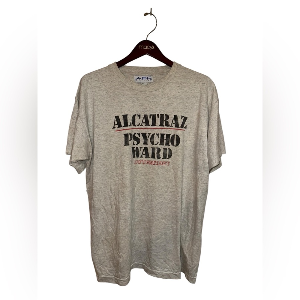 Alcatraz Psycho Ward Outpatient 90’s Vintage Single S… - Gem